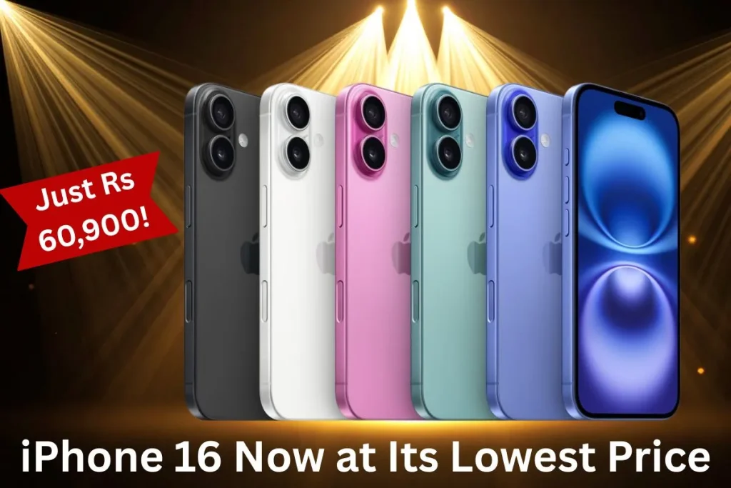 iPhone 16 Now at Its Lowest Price Ever - Grab It for Just Rs 60,900 ...