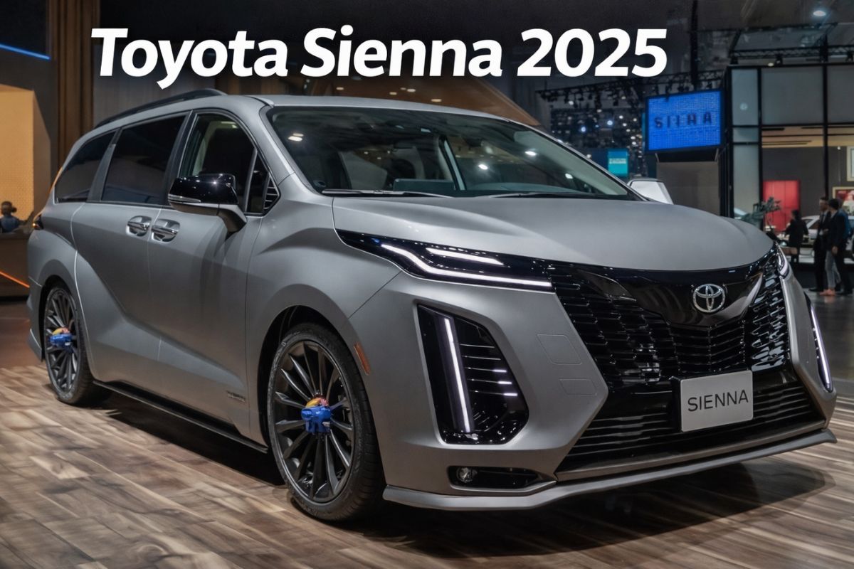 2025 Toyota Sienna: 7-Seater Hybrid Minivan with 36+ MPG and Advanced ...