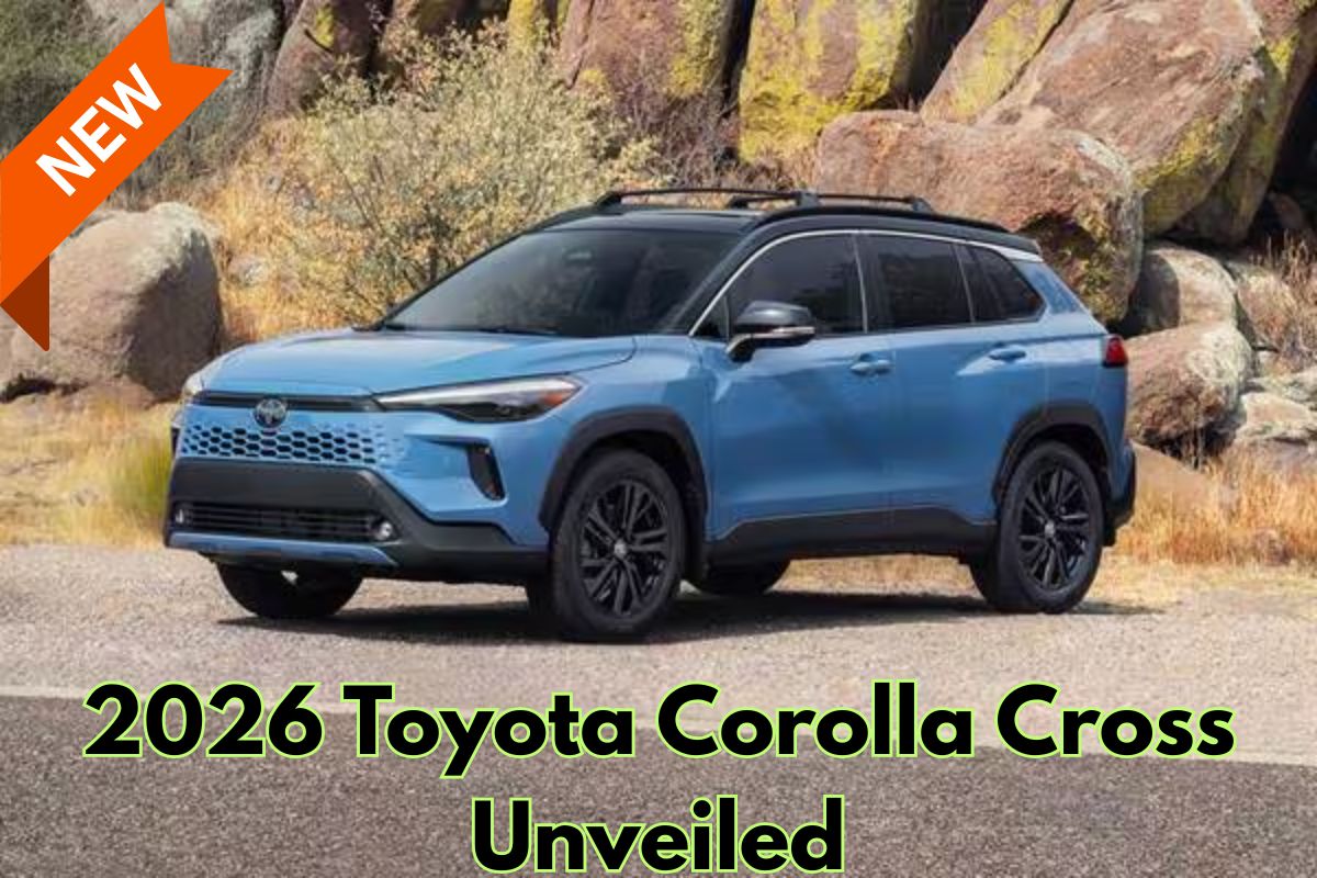 2026 Toyota Corolla Cross Unveiled – Bold Redesign, Smarter Hybrid Tech ...