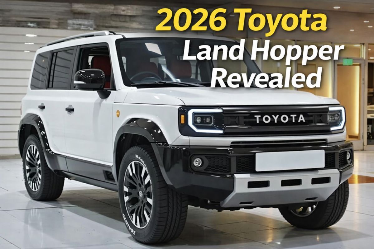 2026 Toyota Land Hopper Revealed: Rugged Design, Powerful Engine, Smart ...