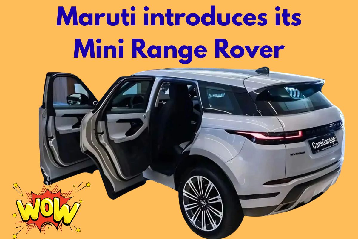 Maruti introduces its Mini Range Rover – powerful engine, stunning ...