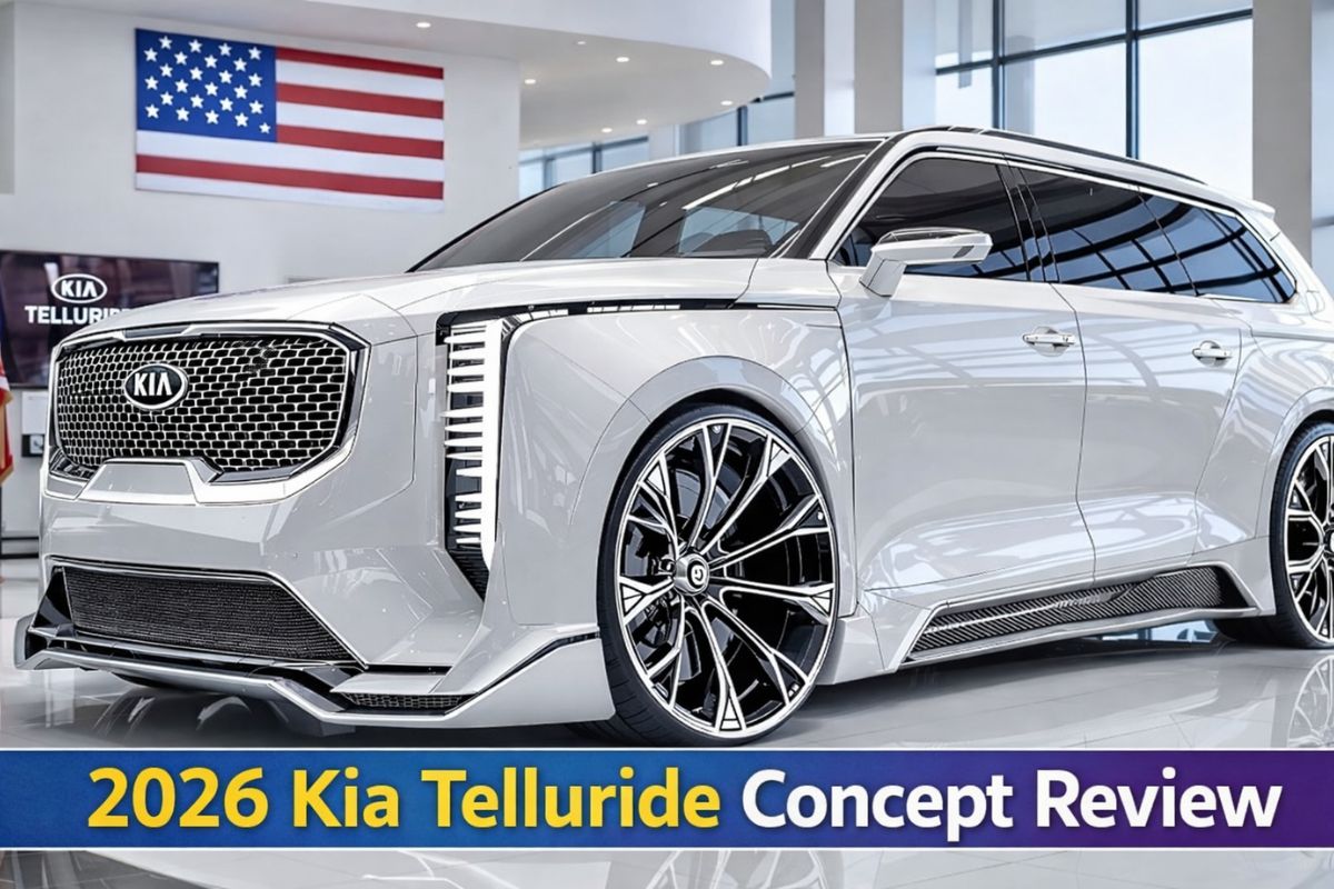 2026 Kia Telluride Concept Review: Next-Gen SUV with Futuristic Design ...